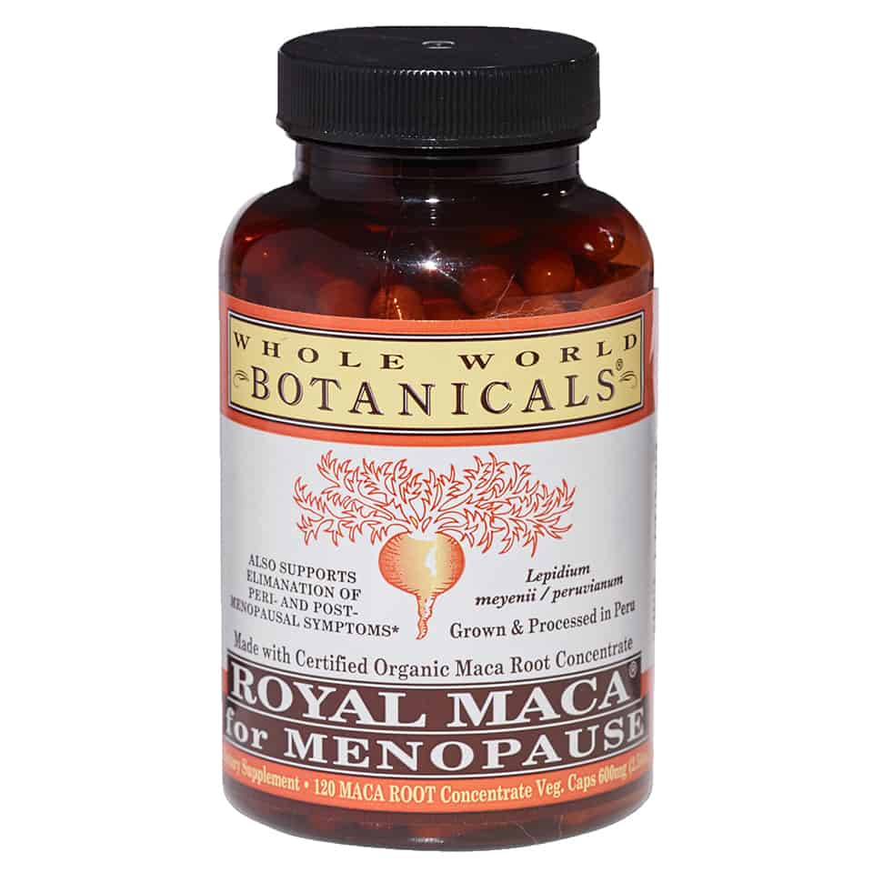 Royal Maca® for Menopause - 120 Veg capsules - Whole World Botanicals