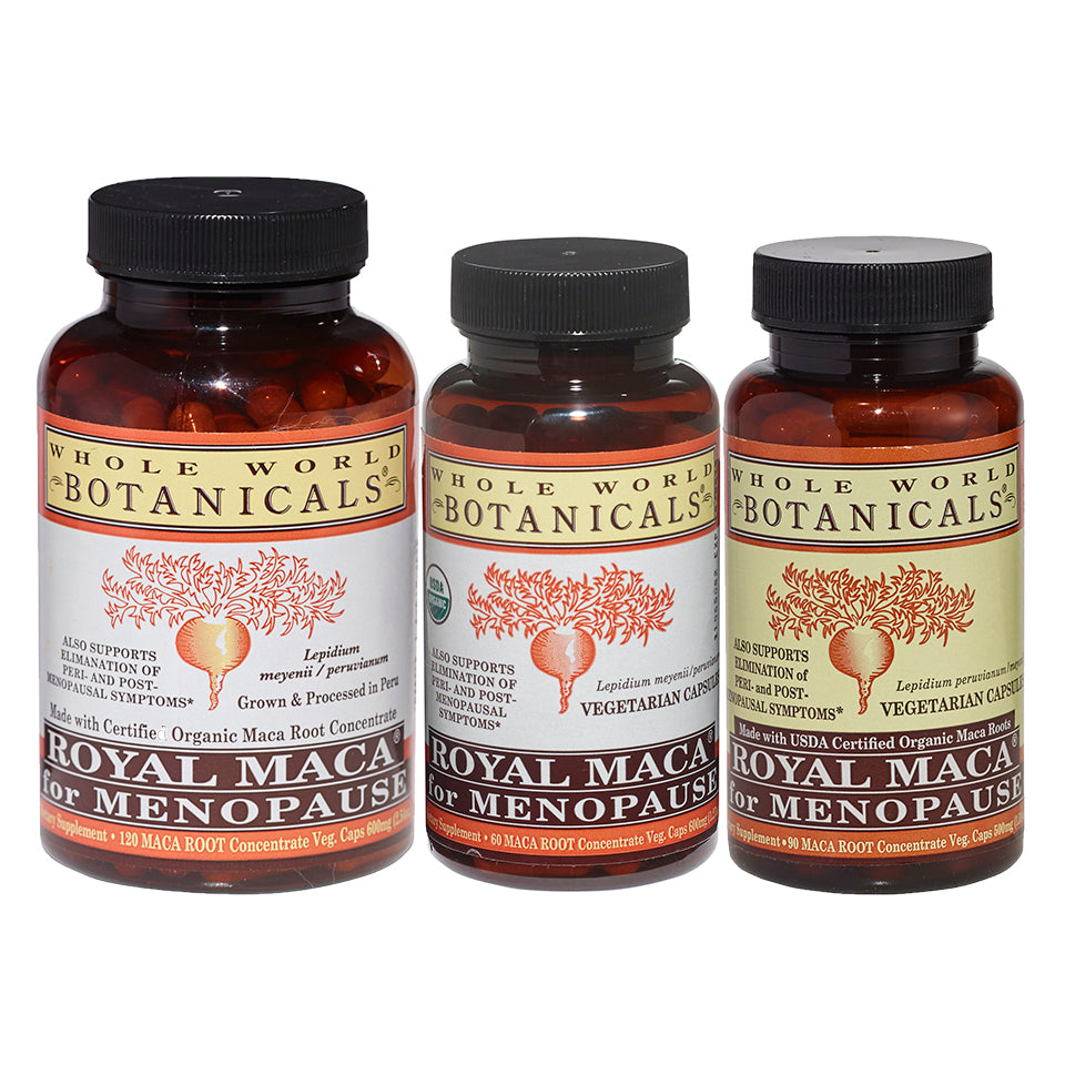 Royal Maca® for Menopause – Whole World Botanicals